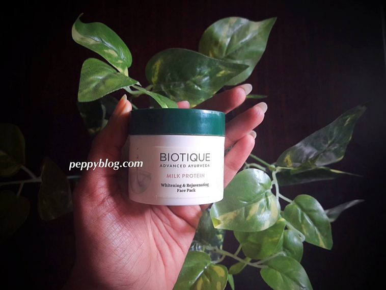 Biotique Bio Milk Protein Whitening & Rejuvenating Face Pack Review ...