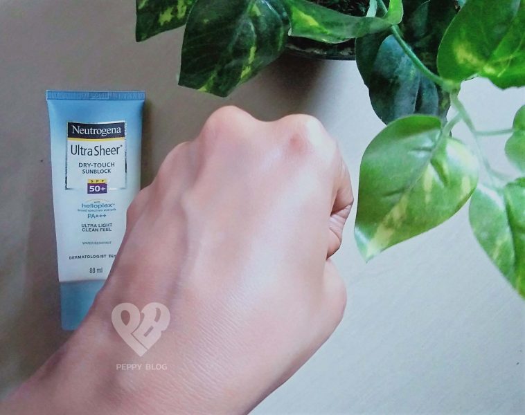 Neutrogena Sunscreen Review | Ultra Sheer Dry Touch Sunblock SPF 50 ...