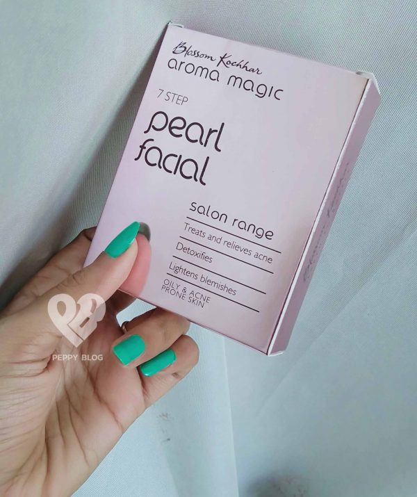 Aroma Magic Pearl Facial Kit Review - Peppy Blog