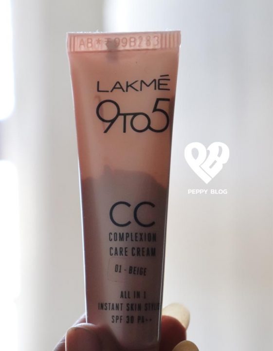 Lakme 9 to 5 Complexion Care Cream Review - Peppy Blog
