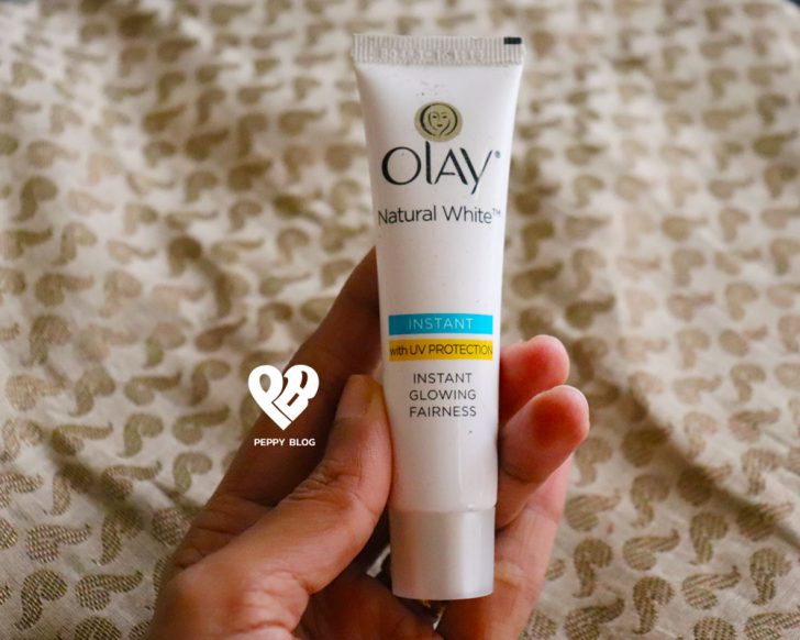 Olay Natural White Light Instant Glowing Fairness Cream Review - Peppy Blog