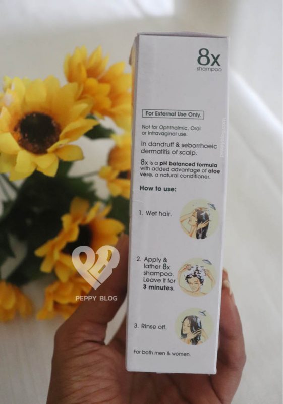 Cipla 8X Anti-Dandruff Shampoo Review - Peppy Blog