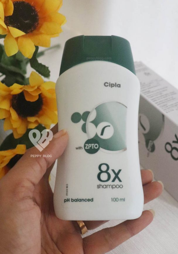 Cipla 8X Anti-Dandruff Shampoo Review - Peppy Blog